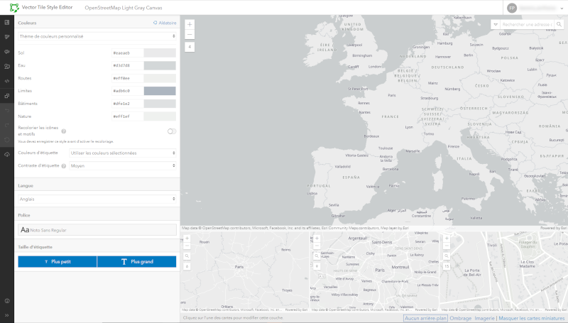 Créer des styles de fonds de cartes vectoriels avec le ArcGIS Vector ...