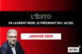 L'édito de Laurent Nizri, Janvier 2025